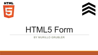 HTML5 form - News tags and attributes | PPT