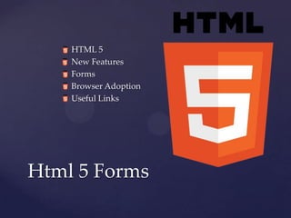 Html 5 Forms | PPT