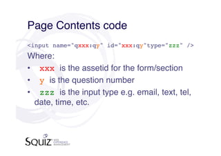 Html5 Forms in Squiz Matrix - Dave Letorey | PPT