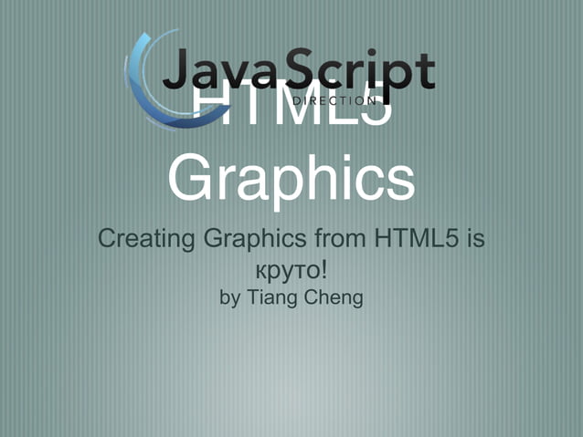Html5 Svg Graphics Javascript Directions Ppt
