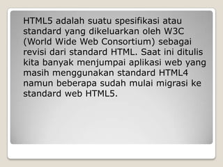 Html5 | PPT