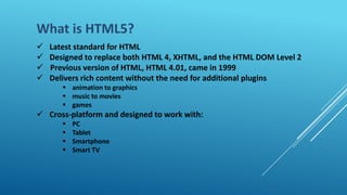 Dive into HTML5 | PPT