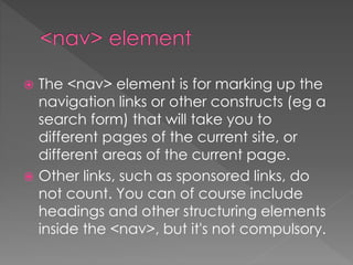 HTML5 introduction | PPT