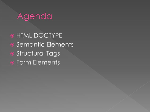 HTML5 introduction | PPTX | Web Design and HTML | Internet