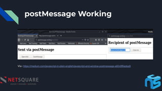 HTML5 Messaging (Post Message) | PPT