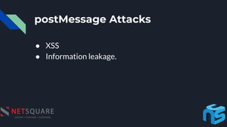 HTML5 Messaging (Post Message) | PPT