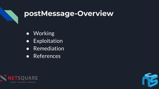 HTML5 Messaging (Post Message) | PDF | Web Development | Internet