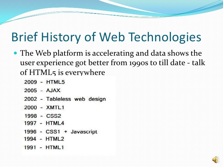 Html5 New Web Browsing Experience