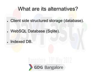 Html5 storage suggestions for challenges.pptx
