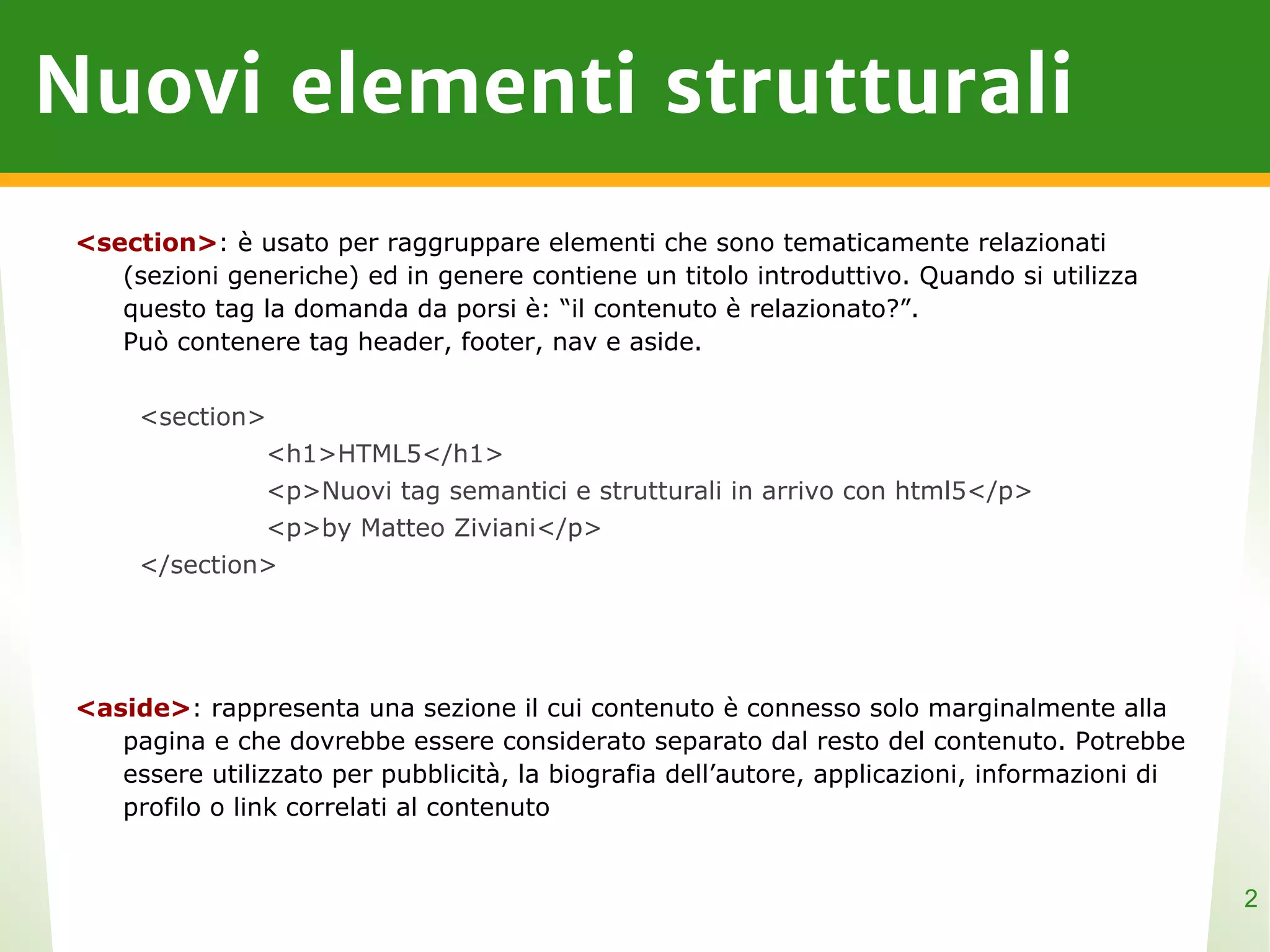 Html5 - classi prime - multimedia | PPT