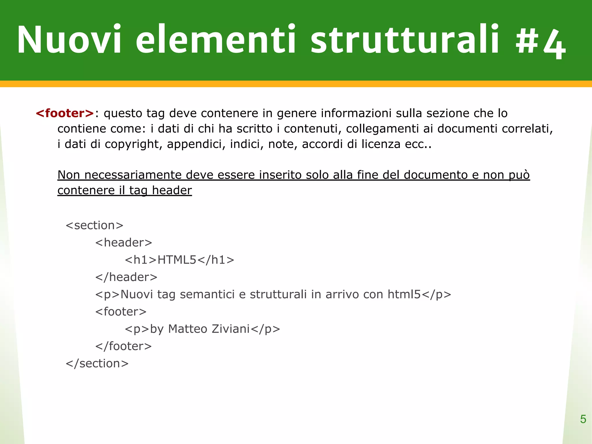 Html5 - classi prime - multimedia | PPT