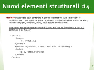 Html5 - classi prime - multimedia | PPT