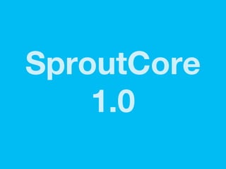 SproutCore is Awesome - HTML5 Summer DevFest | PPT