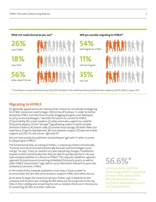 HTML5: The Code to Maximizing Revenue | PDF | Web Design and HTML | Internet