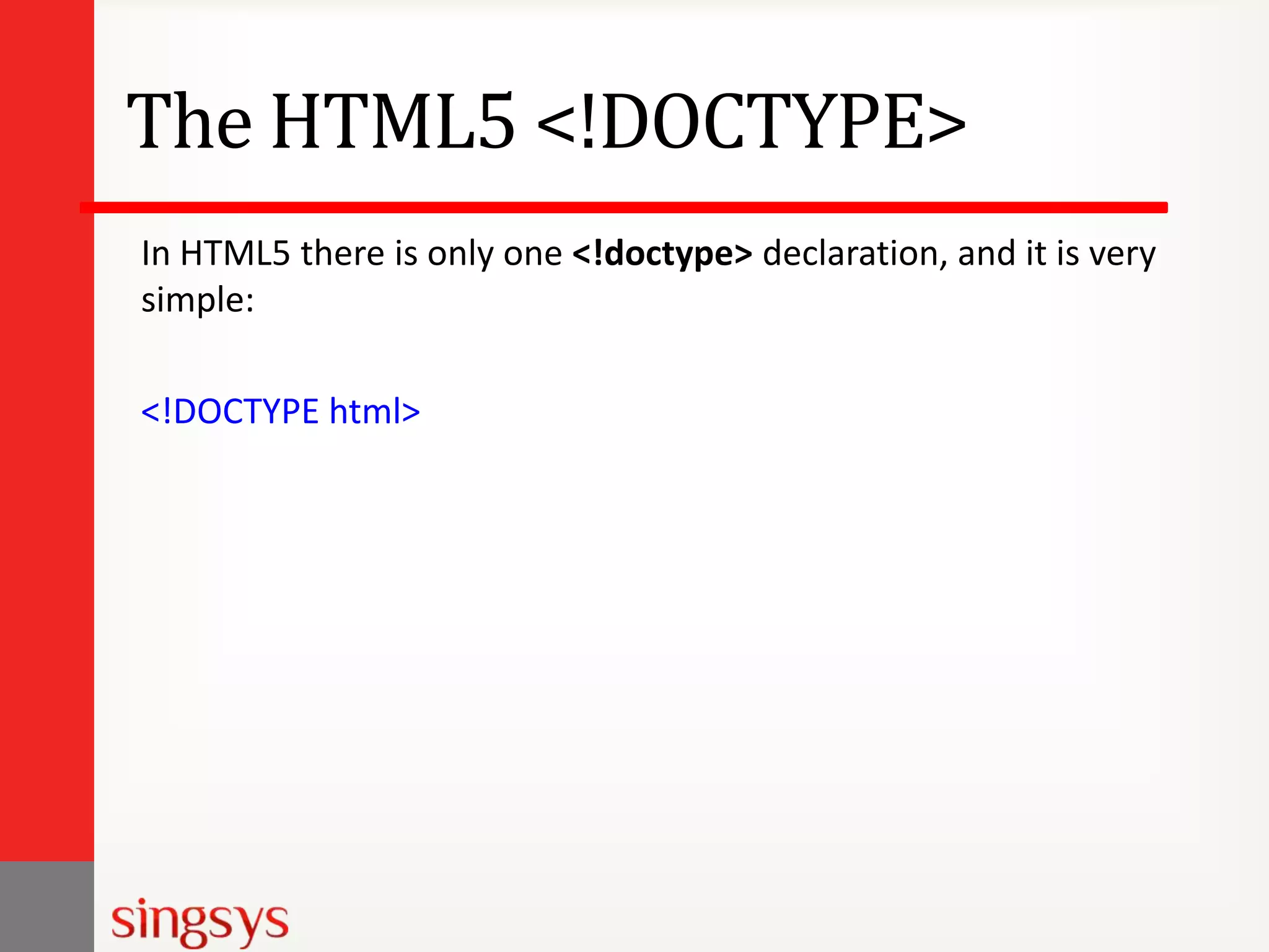 Html5 Tutorial For Beginners Ppt