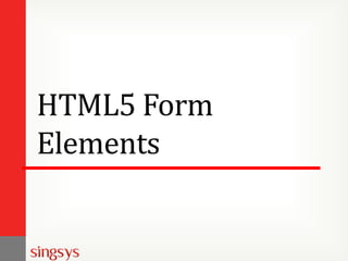 Html5 tutorial for beginners | PPT