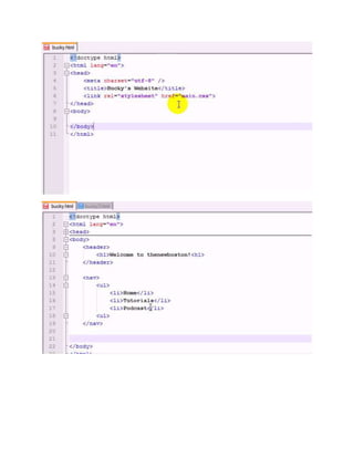 Html 5 tutorials | PDF
