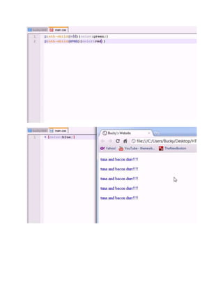 Html 5 tutorials | PDF