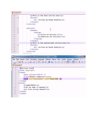 Html 5 tutorials | PDF