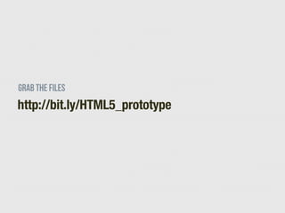 Progressive Prototyping w/HTML5, CSS3 and jQuery | PDF | Web Design and HTML | Internet