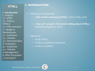 HTML5: Maturity of the Web? | PDF