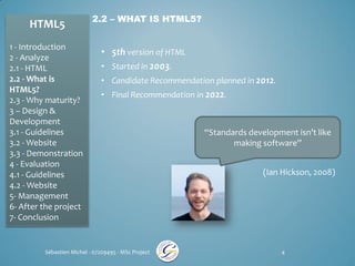 HTML5: Maturity of the Web? | PDF