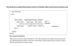 Html 5 web forms 2 | PPT