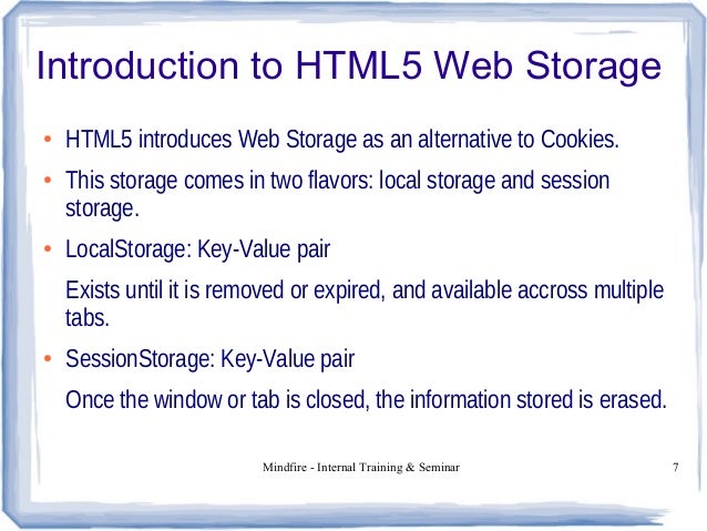 Html5 Web Storage 8373