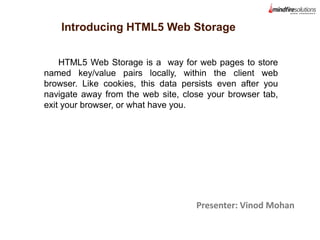 Html5-Web-Storage | PDF