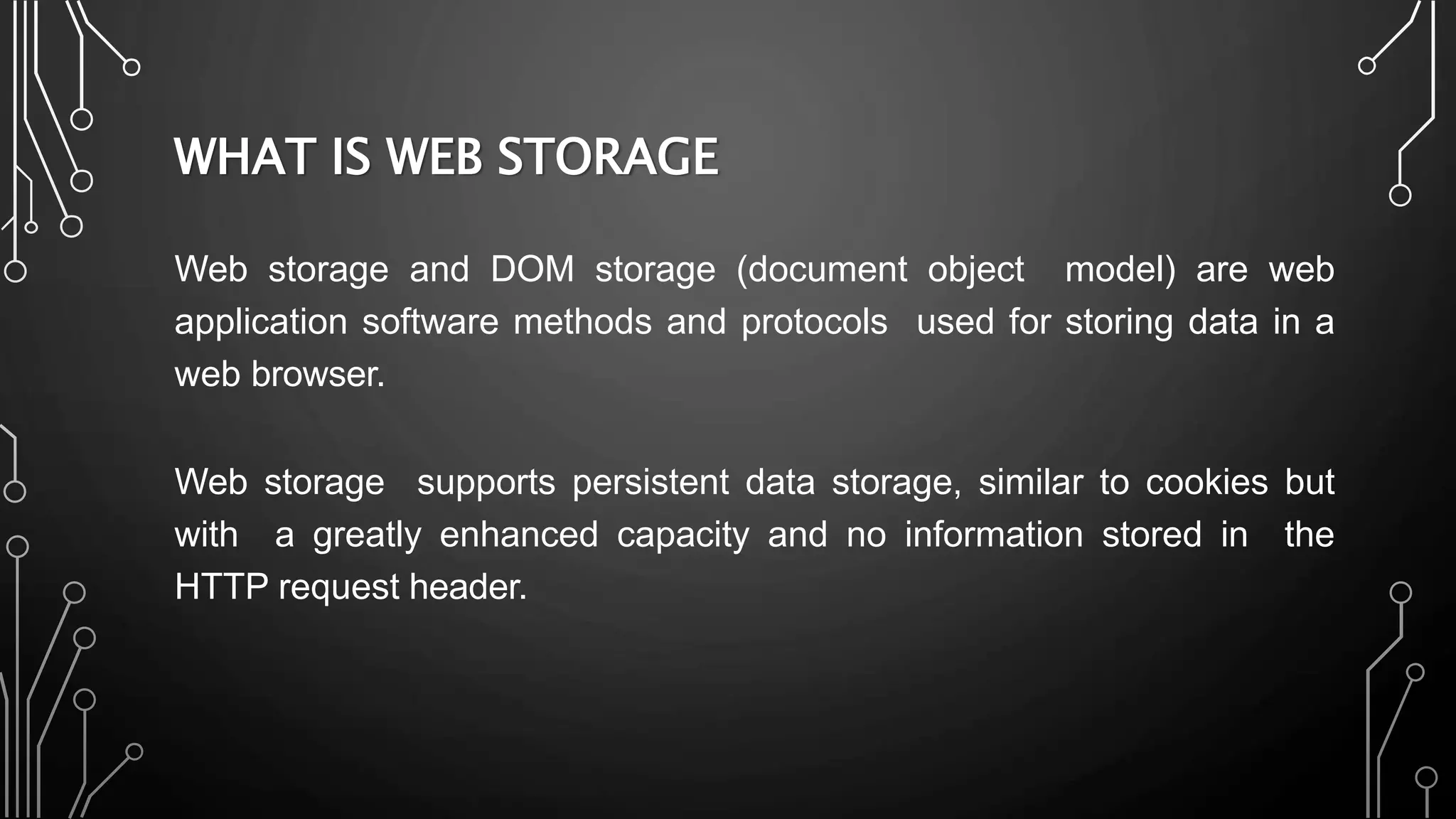Html5 Web Storage Hemant | PPT