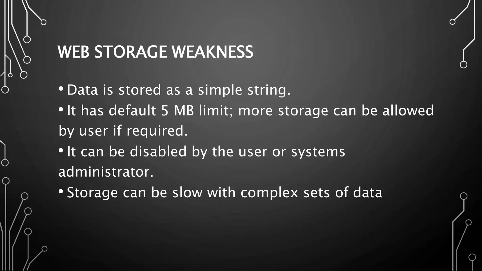 Html5 Web Storage Hemant | PPT
