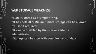 Html5 Web Storage Hemant | PPTX