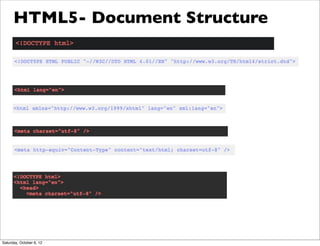 HTML5, are we there yet? | PPT