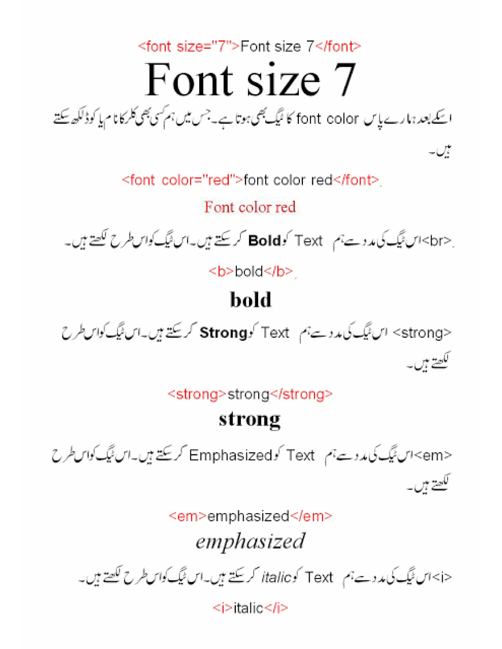 Html and css in urdu by muhammad danish irshad | PDF