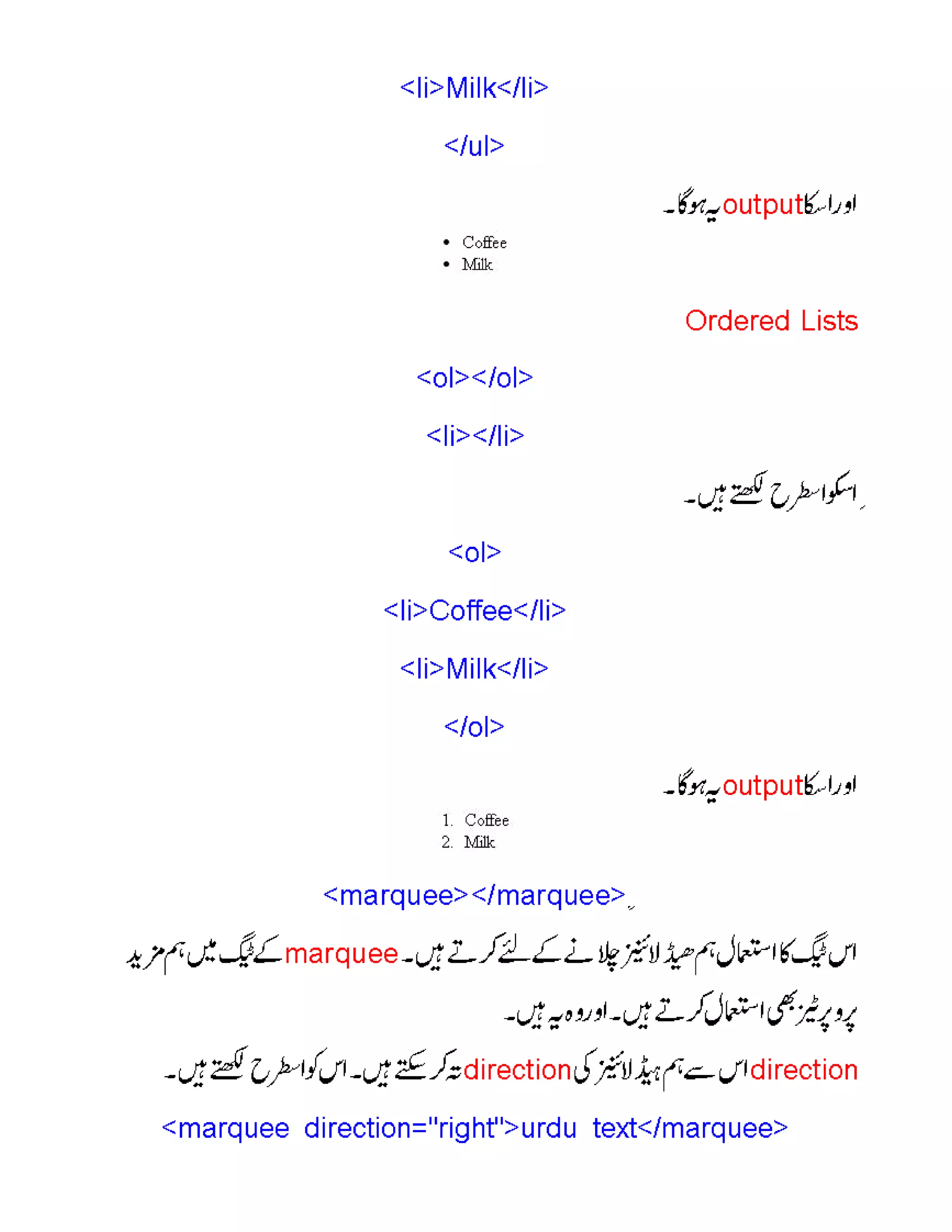 Html and css in urdu by muhammad danish irshad | PDF