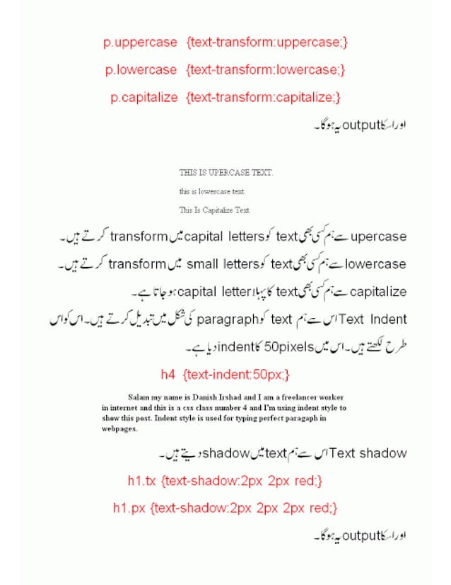 Html And Css In Urdu By Muhammad Danish Irshad Pdf