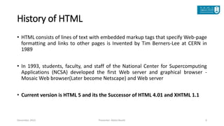 HTML and CSS Week 1 Lecture 1.pptx