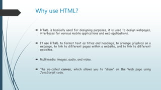 Html basic | PPTX