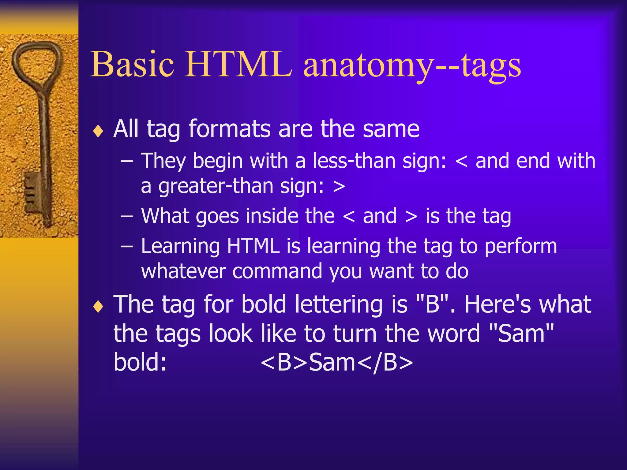 Html basics | PPTX