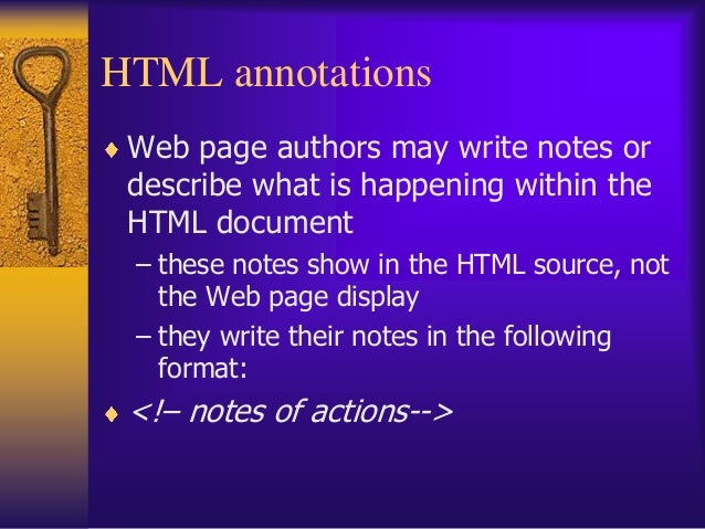 Html basics