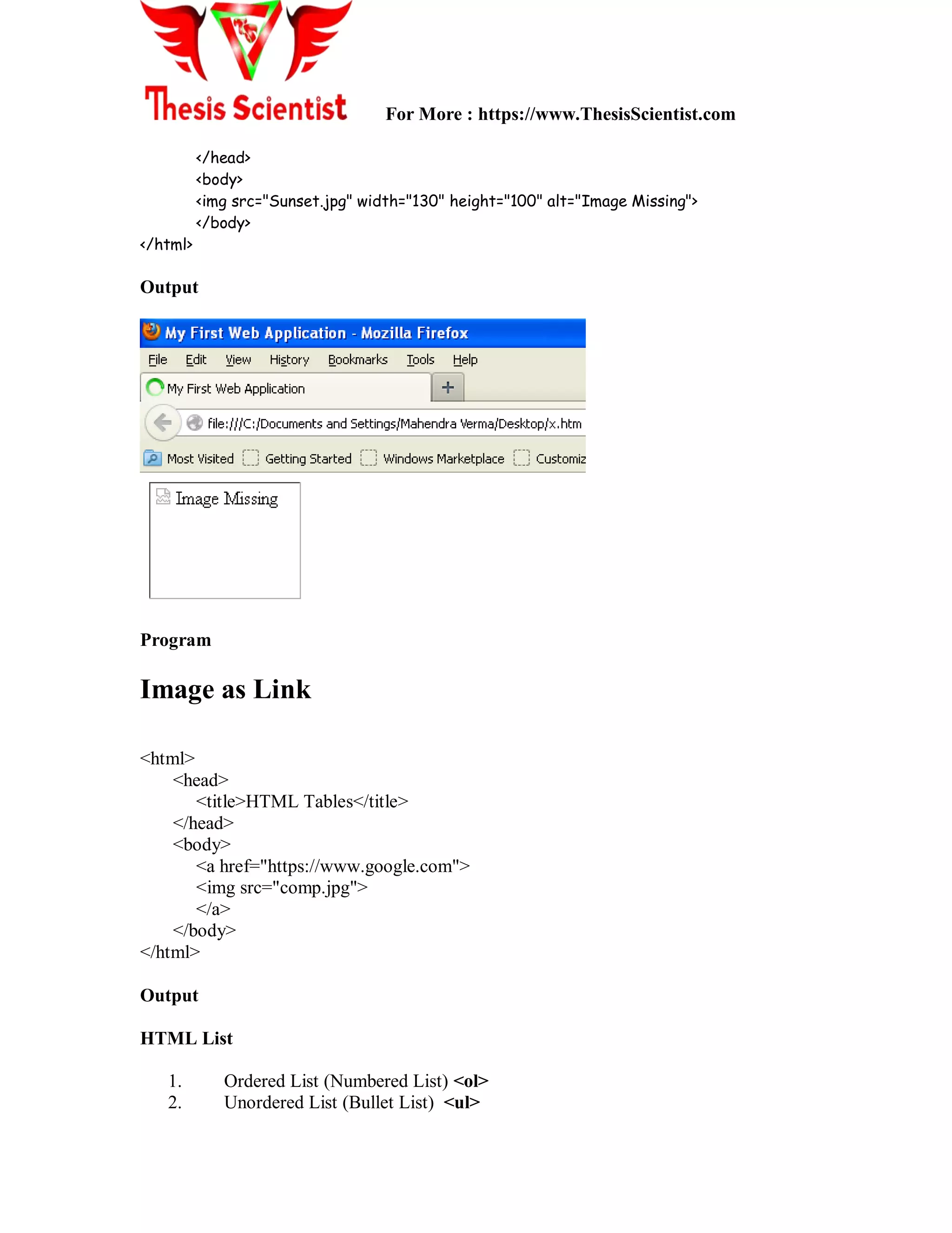 HTML guide for beginners | PDF