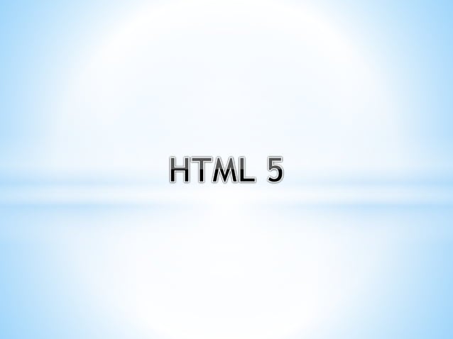 Html basics | PPT