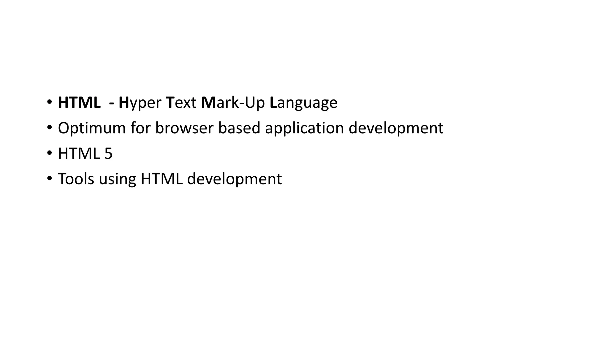 Html Basics Ppt