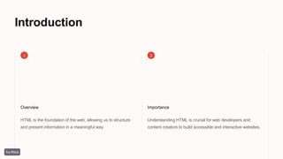 HTML Basics by Goutham R Gowda/IntelliLearn | PPTX | Web Design and ...