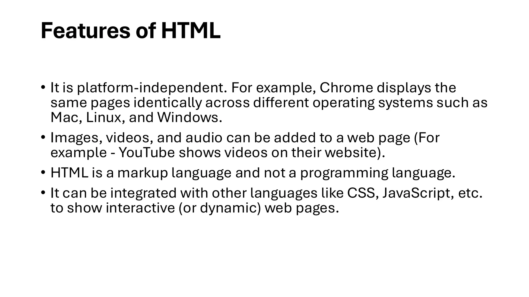 Hyper Text Markup Language HTML Unit I.pdf