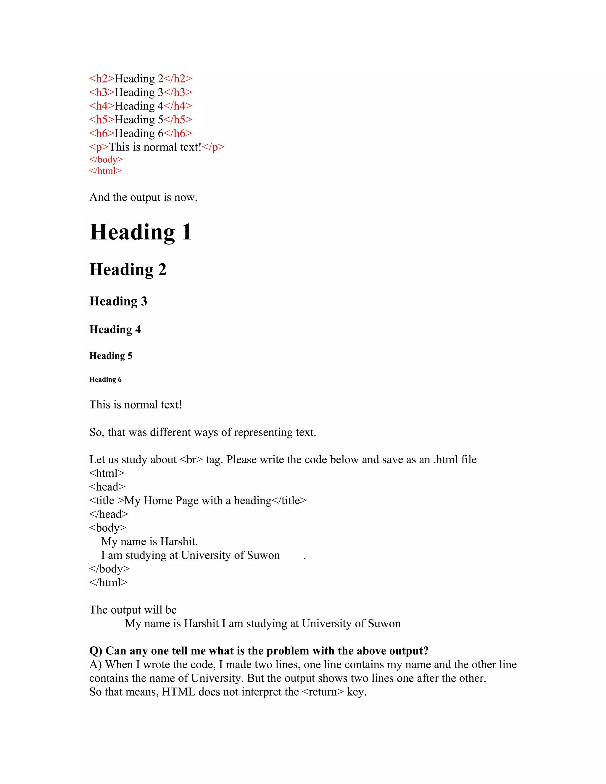 Html Basics 1 Pdf 