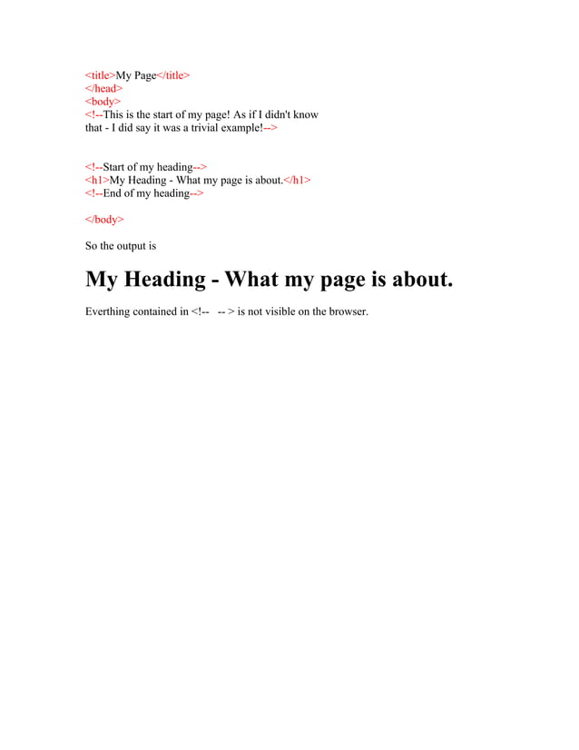 Html Basics 1 Pdf 