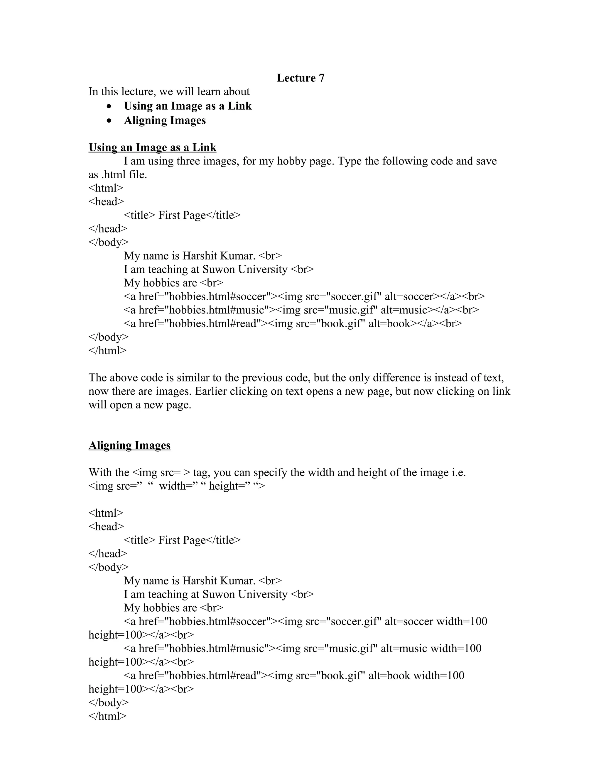 Html Basics 6 Image Pdf 5784