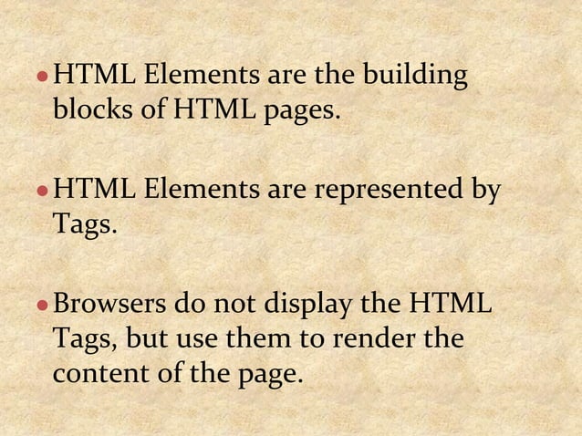 HTML (Web) basics for a beginner HTML (Web) basics for a beginner