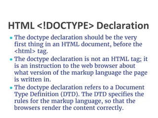 Html basic tags | PPTX
